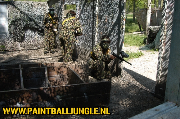 Paintball Jungle. Goed bereikbare unieke paintball activiteiten.