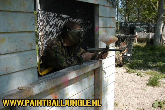 Paintball Jungle. Goed bereikbare unieke paintball activiteiten.