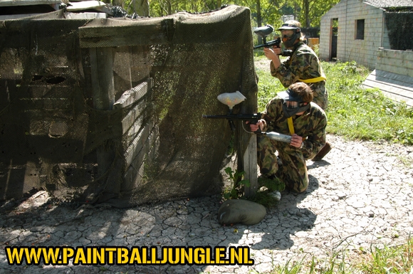 Paintball Jungle. Goed bereikbare unieke paintball activiteiten.