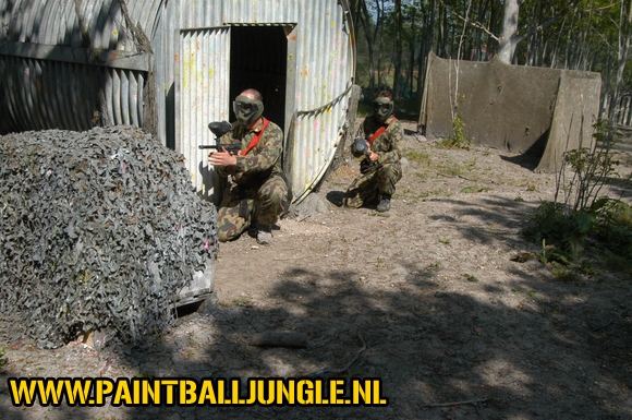 Paintball Jungle. Goed bereikbare unieke paintball activiteiten.
