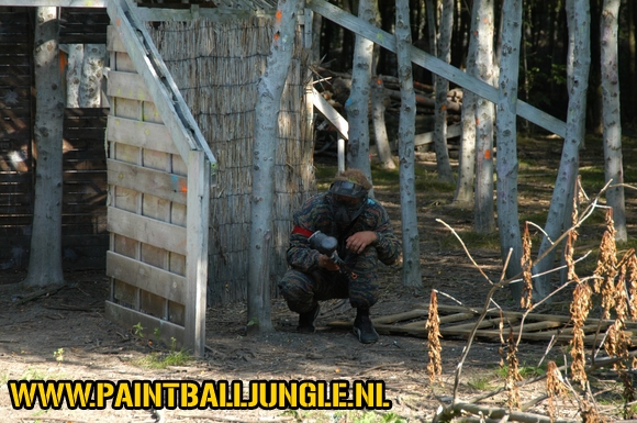Paintball Jungle. Goed bereikbare unieke paintball activiteiten.